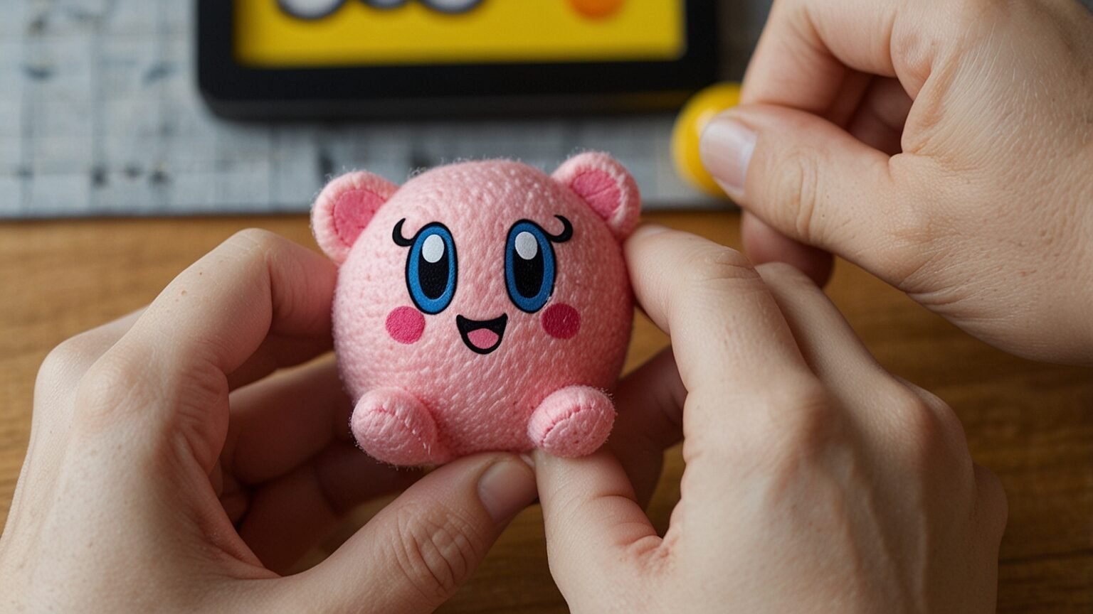 How to Make a Kirby Dedo Finger Puppet — Step-by-Step Guide